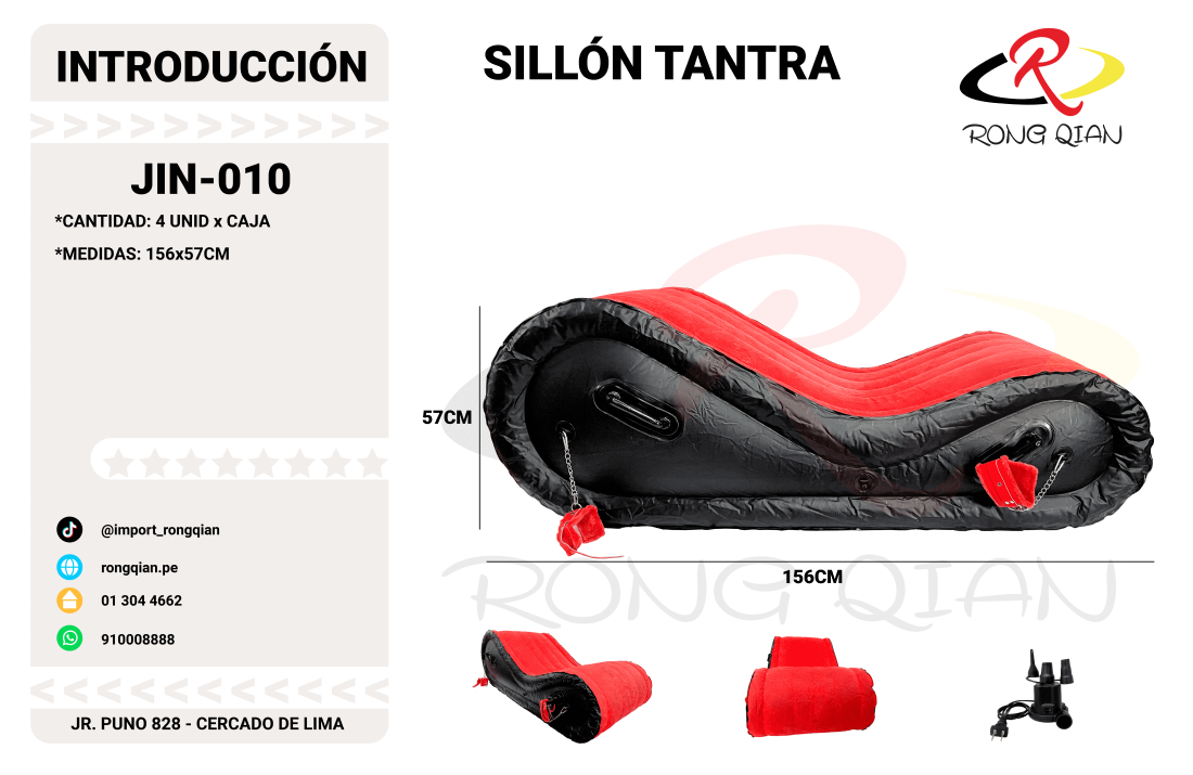 SILLON TANTRA JIN-010(4UNID)